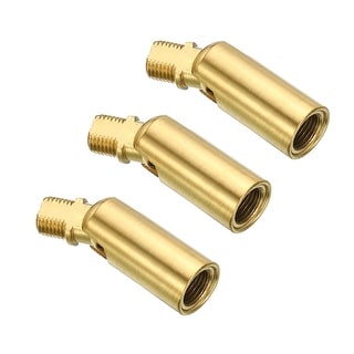 3Pcs 180 Degree Sloped Ceiling Light Adapter M10 Thread Copper - Bed ...