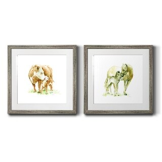 Cow & Calf- Premium Framed Print - Ready to Hang - Bed Bath & Beyond ...
