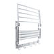 Wall Mounted Foldable Swivel Drying Rack with Hooks - Bed Bath & Beyond ...
