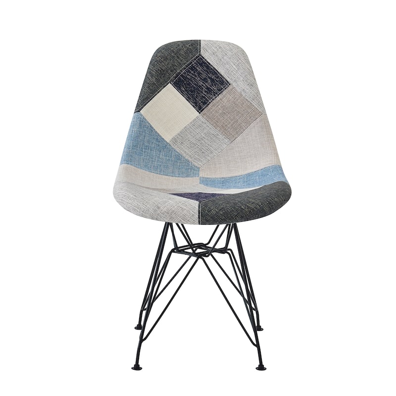 Wilmette Patchwork Fabric Chair by Christopher Knight Home (Set of 2 ...