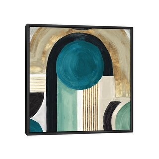 iCanvas "Adorning Blocks II" by Eva Watts Framed Canvas Print - Bed ...