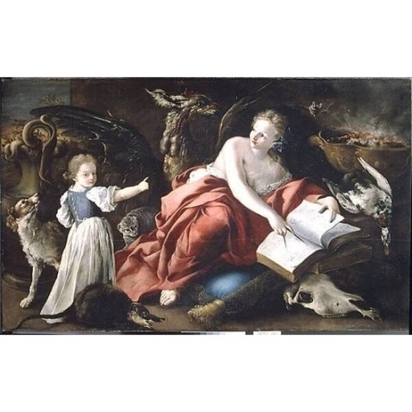 An Allegory Poster Print By Domenico Guidobono (Italian Genoese 1668 ...