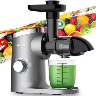 Slow Masticating Juicer, Cold Press Jucier Machines with Triple Modes ...