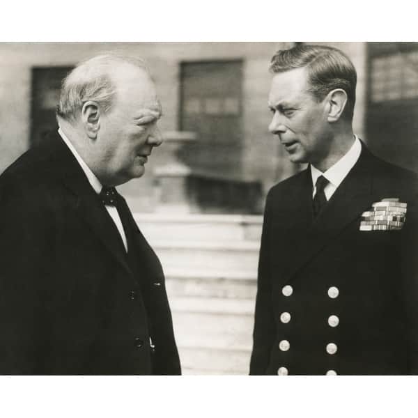 Winston Churchill With King George Vi History - Bed Bath & Beyond ...