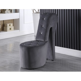 Best Master Furniture High Heel Shoe Upholstered Lounge Chair ...