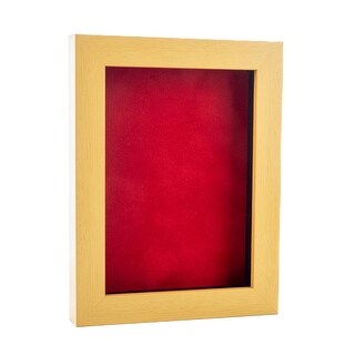 24x36 Shadow Box Frame Natural Wood | 3/4" Usable Display Depth ...