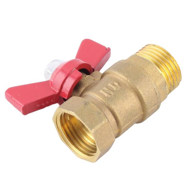 Household Watering Metal Water Tap Ball Valve Fitting Adaptor Connector ...
