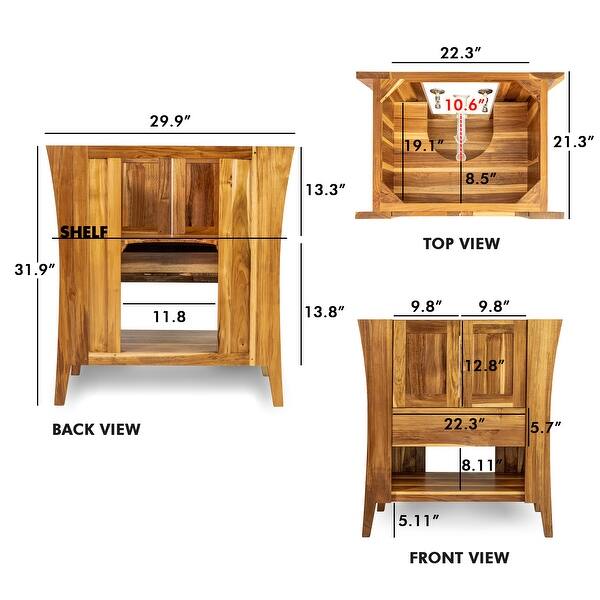 EcoDecors ST-BT-30-1 Significado - Bathroom Vanity - Bathroom Vanities ...