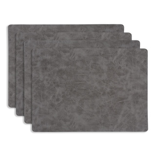 Santiago Rectangular Bio Based Vinyl Placemat (Set of 4) - Bed Bath ...