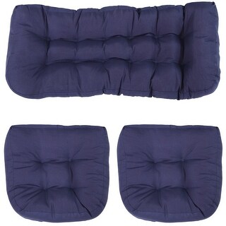 Indoor/Outdoor Polyester Replacement Tufted Cushion - Bed Bath & Beyond ...