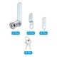 Cabinet Locks with Keys, Zinc Alloy - Silver - Bed Bath & Beyond - 43544697
