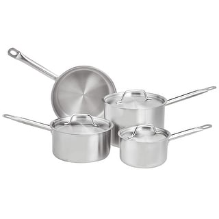 7-Piece Stainless Steel Induction Ready Cookware Set - Bed Bath ...