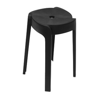 10 Pack Plastic Stackable Stools 18" Plastic Round Stools - Bed Bath ...