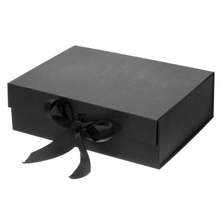 10x8x3 Inch Magnetic Gift Box Collapsible Paper Party Favor Boxes ...