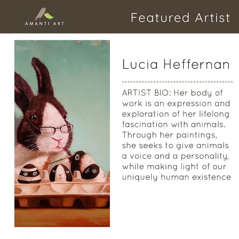 Soulmate IV by Lucia Heffernan Wood Framed Wall Art Print - Overstock ...