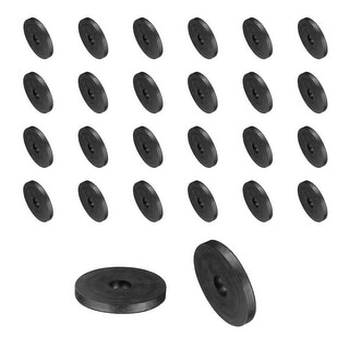 Rubber Spacers Round Anti-Vibration Spacer Rubber Bushing Grommets ...