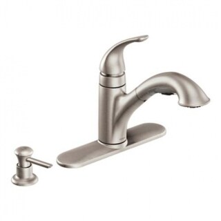 Moen CA87550SRSSD Caprillo Single-Handle Pullout Kitchen Faucet ...