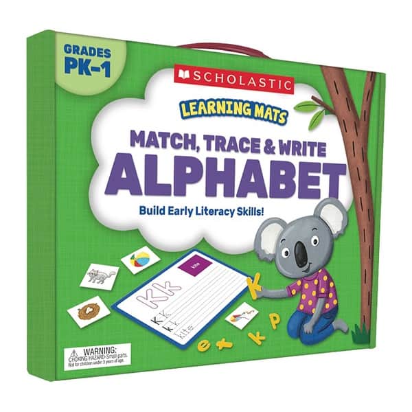 Scholastic match trace and write the alphabet 823961 - Bed Bath ...