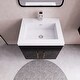 Eliza 24'' Wall Mounted Vanity with Single Sink - Bed Bath & Beyond ...