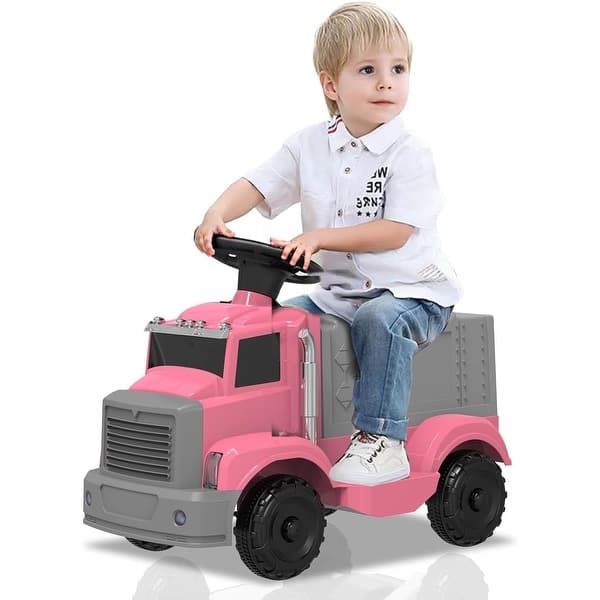 pink fire engine toy