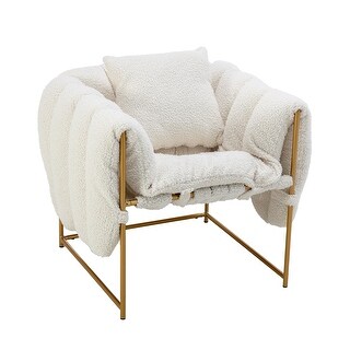 Spacious & Comfy Accent Chair with Durable Frame - Bed Bath & Beyond ...