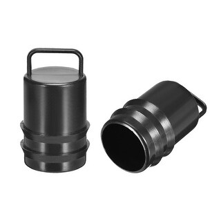 Barb Drip Pipe End Closure Cap Plug w Pull Ring for 32mm Dia PE Hose ...