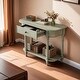 Retro Storage Console Table with Drawer and Open Shelf - Bed Bath ...