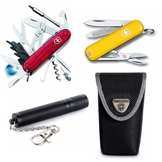 Victorinox Cybertool Lite Multi-Tool Translucent Ruby Bundle - Bed Bath ...