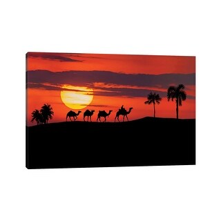 iCanvas "Egyptian Sunset" by Manjik Pictures Canvas Print - Bed Bath ...