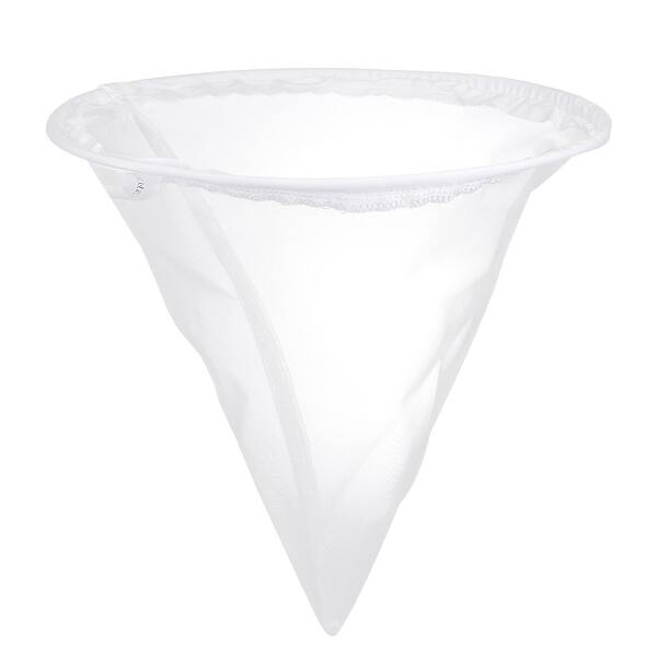 40 Mesh Paint Filter Bag 10.6" Dia Cone Shape Nylon Strainer for ...