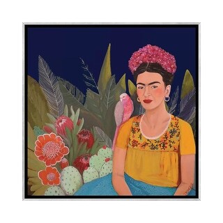 iCanvas "Frida A Casa Azul Revisitated" by Sylvie Demers Framed - Bed ...