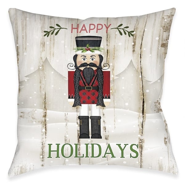 Nutcracker Christmas Holidays Indoor Pillow - Bed Bath & Beyond - 33821169