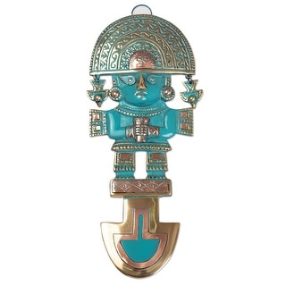 Novica Handmade Inca Tumi Small Copper And Bronze Wall Art - Bed Bath ...
