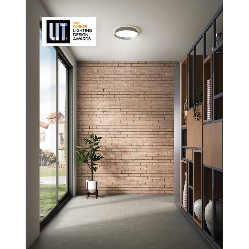 DALS Lighting Aurora 12 Inch Dual Light Dimmable Flush Mount - 12 ...