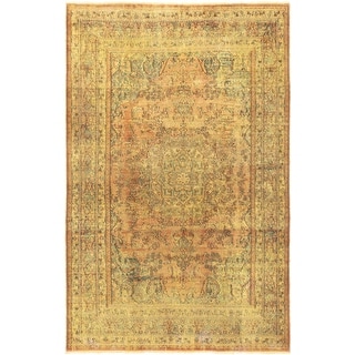 ECARPETGALLERY Hand-knotted Color Transition Copper Wool Rug - 6'5 x 9 ...