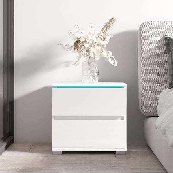 futuristic bedside table