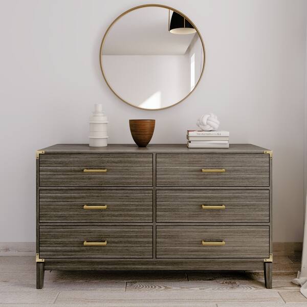 Plank and Beam Contempo 6 Drawer Dresser - Bed Bath & Beyond - 37306458