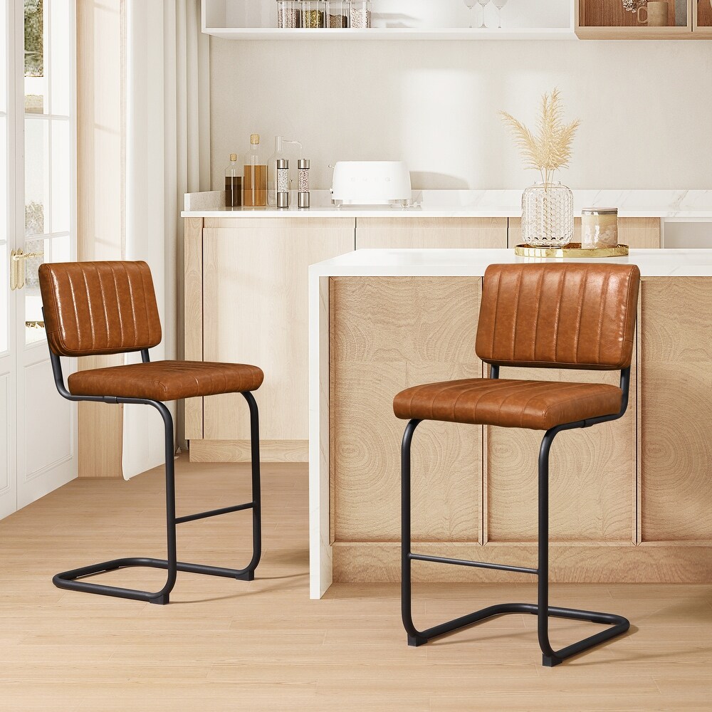 Orange Sled Counter and Bar Stools - Bed Bath & Beyond