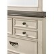 Roseanne 5 Piece Cream Brown Panel Bedroom Set - Bed Bath & Beyond ...