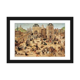 iCanvas "St. Bartholomew's Day Massacre, c.1572-84" by Francois Dubois ...