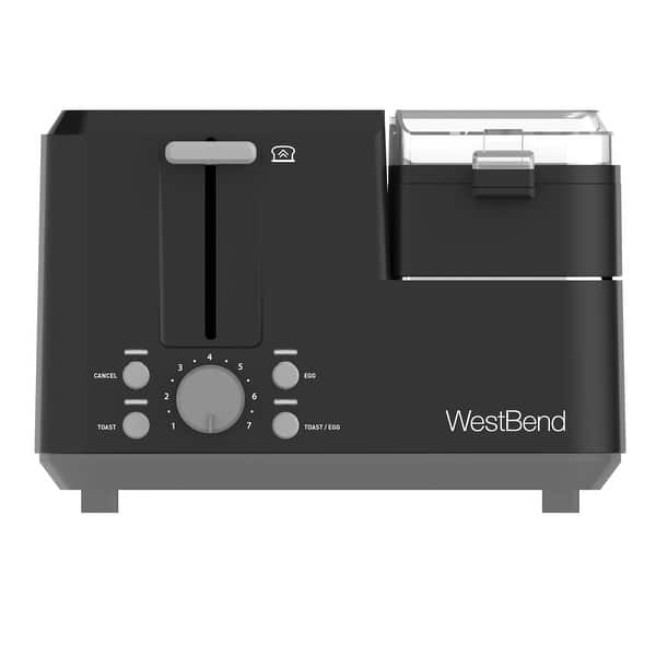 West Bend Multifunctional Breakfast Station, 2-Slice Toaster with Egg ...