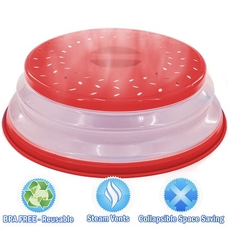 4040401 Microwave Splatter Guard Cover - Collapsible Lid for Food ...