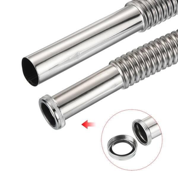 Flip Cover Drain Stopper Sink Strainer w 78cm Pipe for Basins with ...