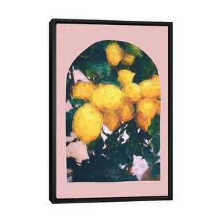 iCanvas "Lemon Arch" by Grace Digital Art Co Framed - Bed Bath & Beyond ...