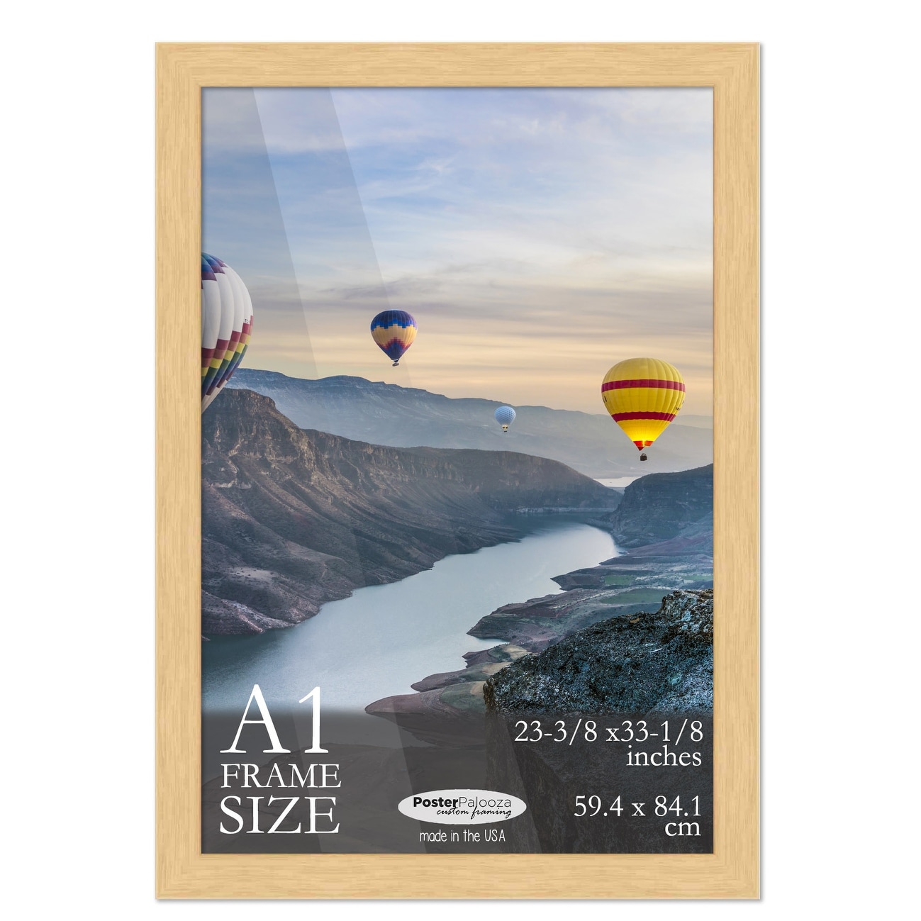 a1 poster frame dimensions