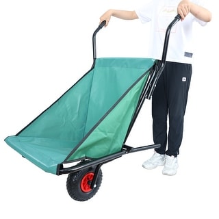 176 lbs Folding Yard Garden Wheelbarrow - Bed Bath & Beyond - 41287222