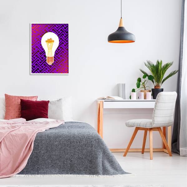 patterned light bulbs