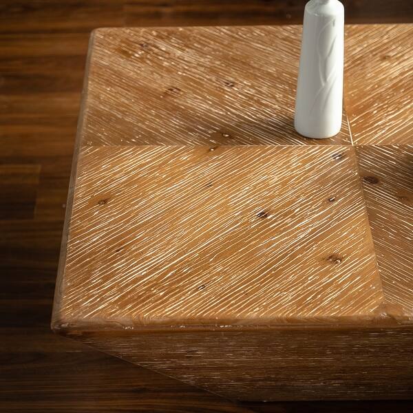 35.43"Vintage Style Ladder-Shaped Coffee Table, for Office, Dining Room ...