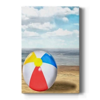 Beach Ball II Premium Gallery Wrapped Canvas - Ready to Hang - Bed Bath ...