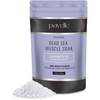 Pavelle Dead Sea Muscle Soak Bath Salts for Body Pain Relief - Bed Bath ...